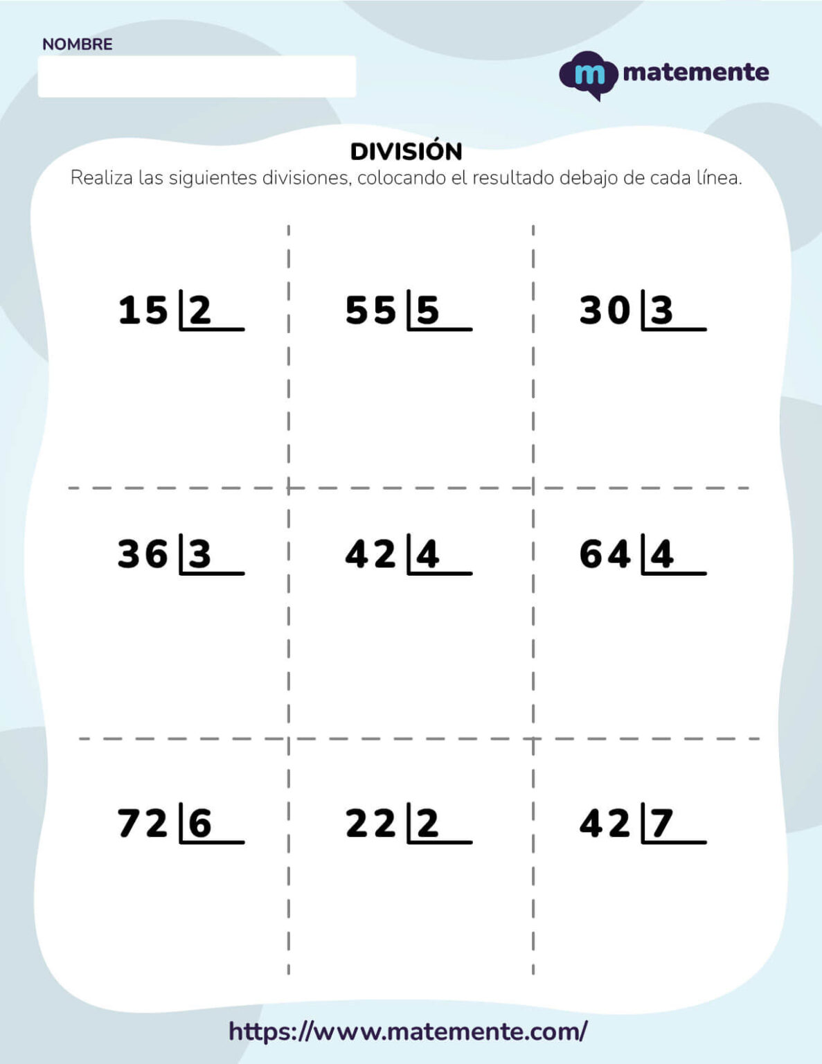 +90 Ejercicios de divisiones para cuarto grado ¡Imprimir!